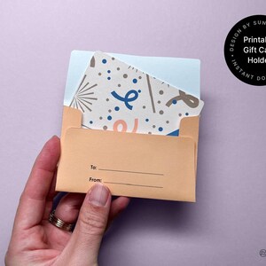 Printable Cat Gift Card Holder, Cute DIY Kitty Envelope Template ...