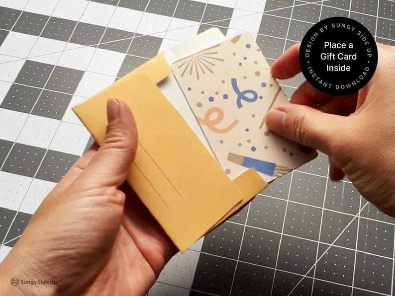 Printable Cat Gift Card Holder, Cute DIY Kitty Envelope Template ...
