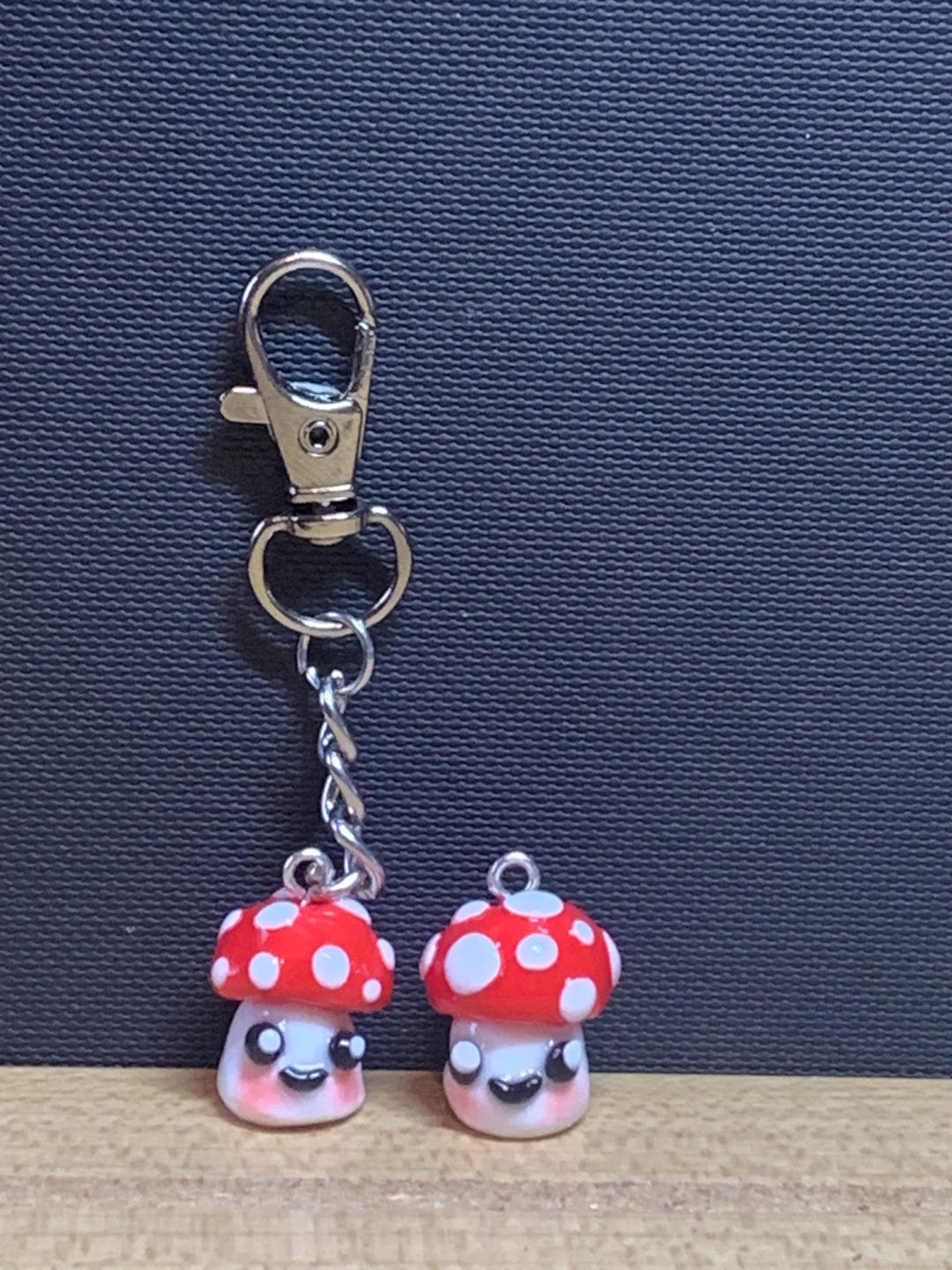 Blushrooms - Blushing Mushroom Charms (pack of 2) - Etsy