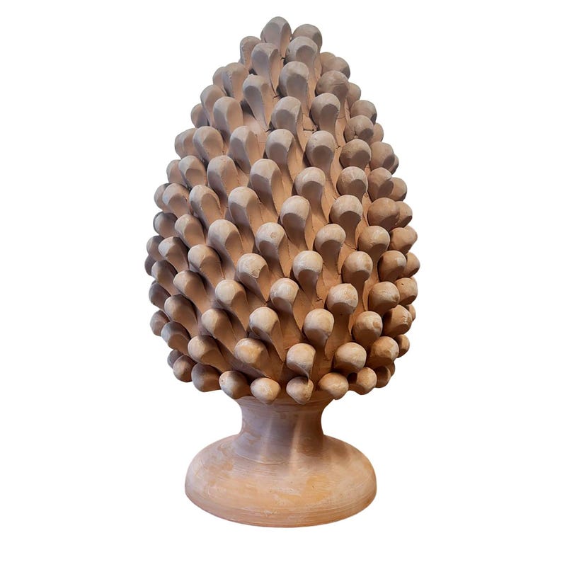 Terracotta Pine Cone 50 Cm – Symbol of Prosperity and Good Luck ...