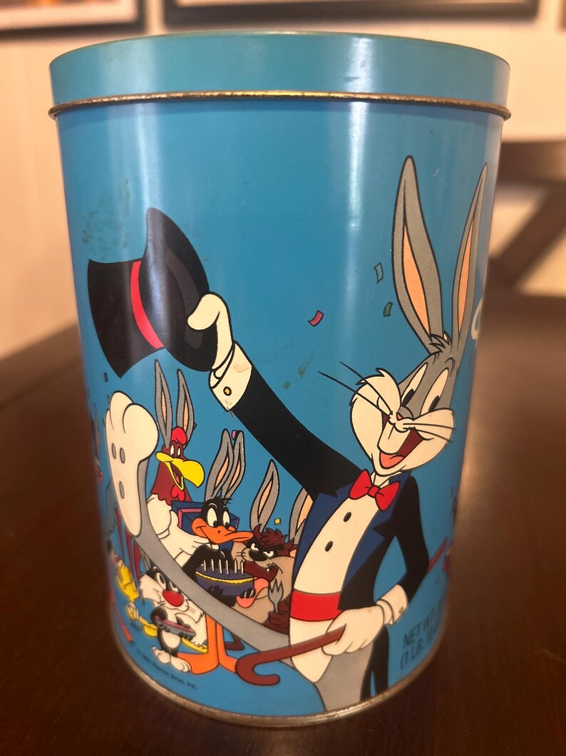 Vintage Looney Tunes Tin - Etsy
