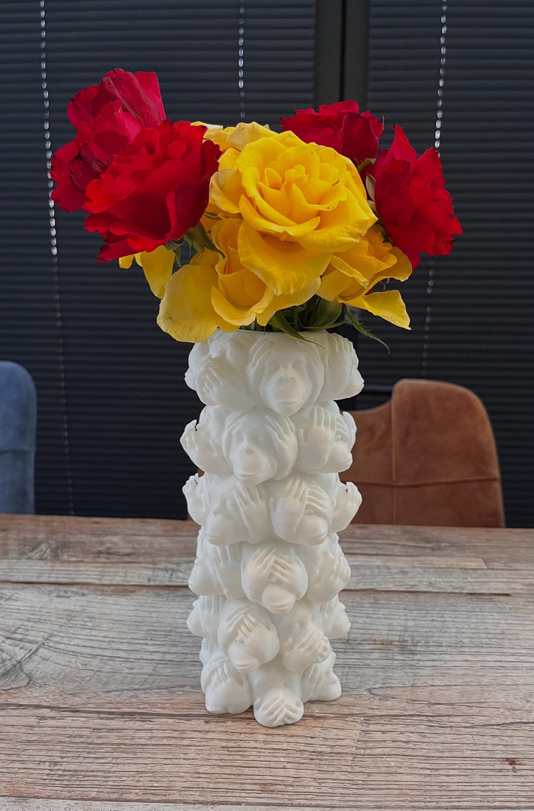 The Three Wise Monkeys Vase - Etsy
