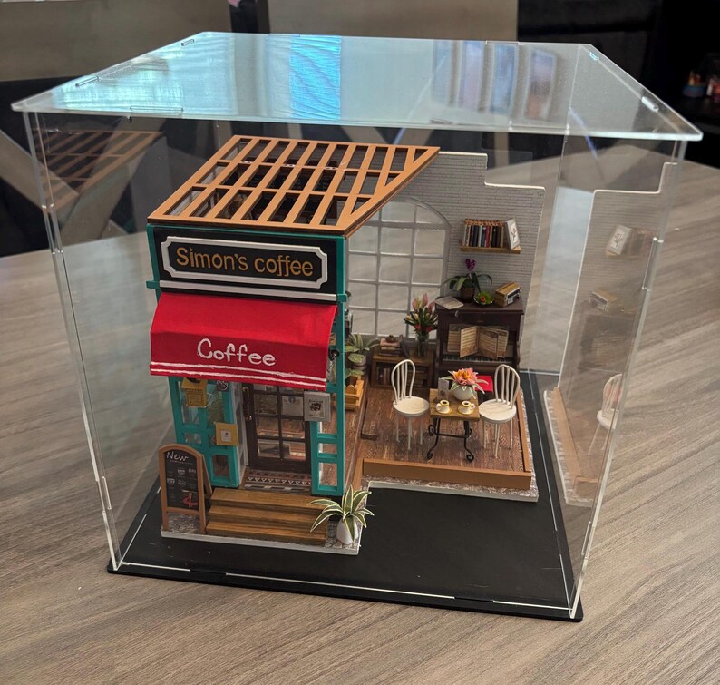 Hand-assembled Rowood Miniature Dollhouse, 1:24 Scale Miniature House ...