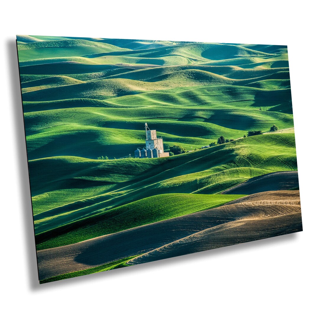 Palouse Grain Elevator, Palouse Silo, Palouse Wheat Fields, Palouse ...