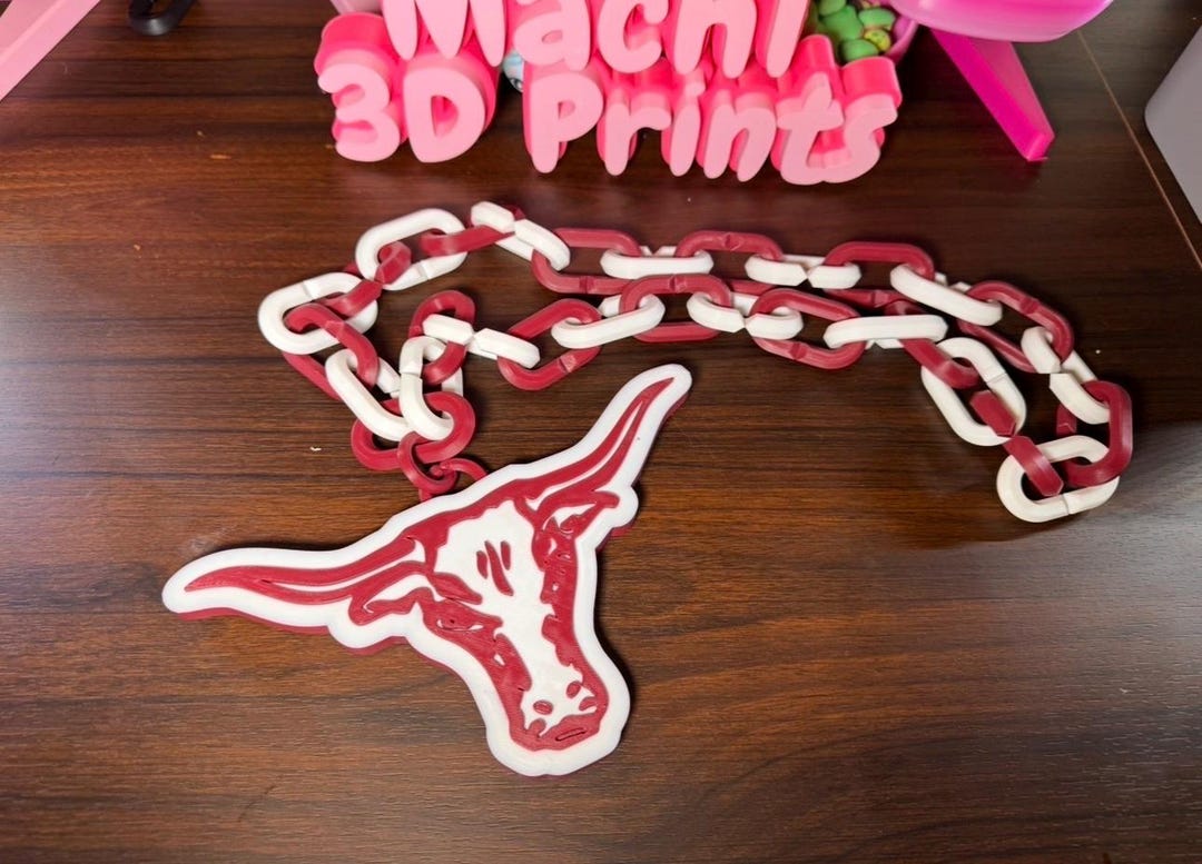 3D Printed Aggies Hype Chain - Etsy