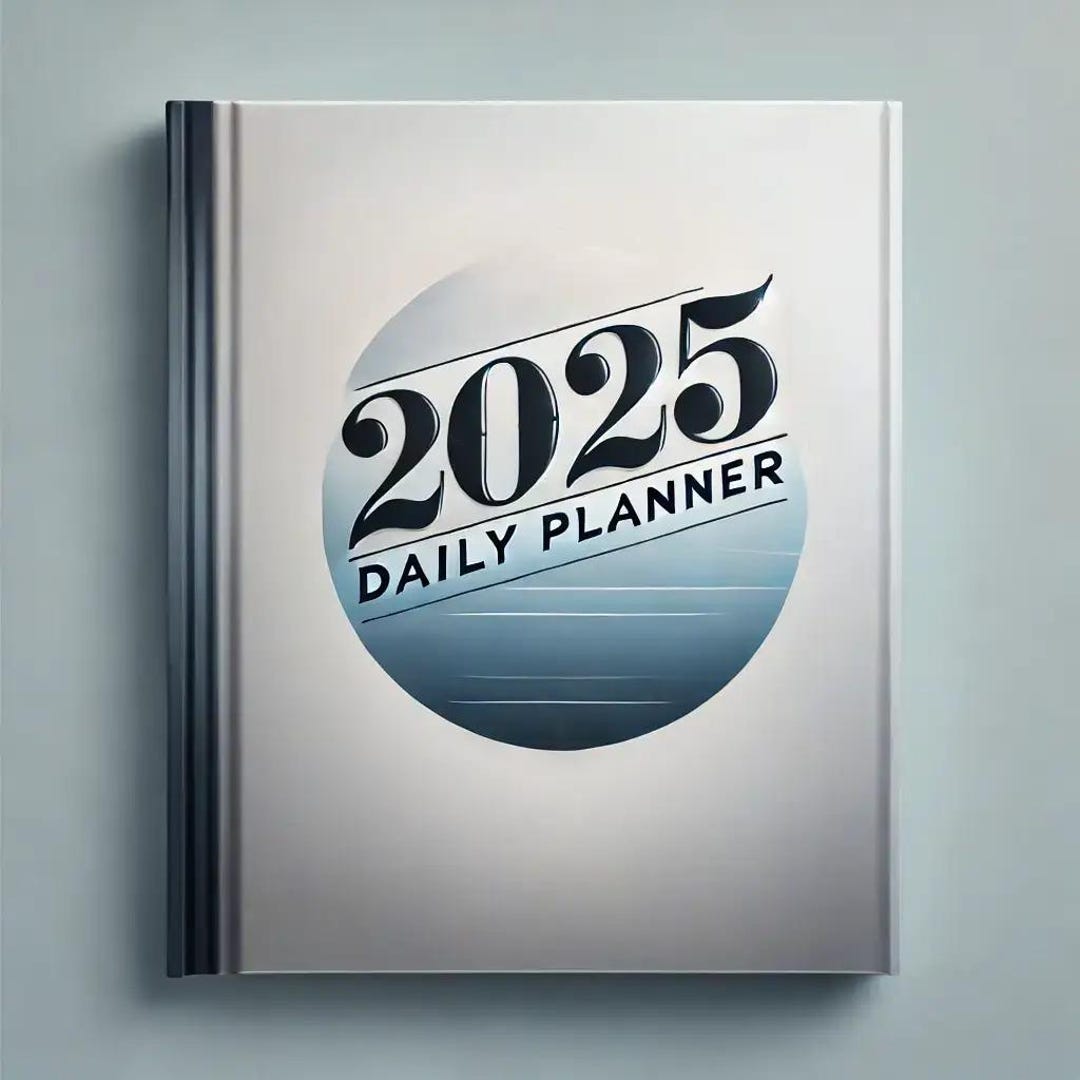 2025 Daily Planner Printable - 365 Days Organizer - Monthly & Weekly ...