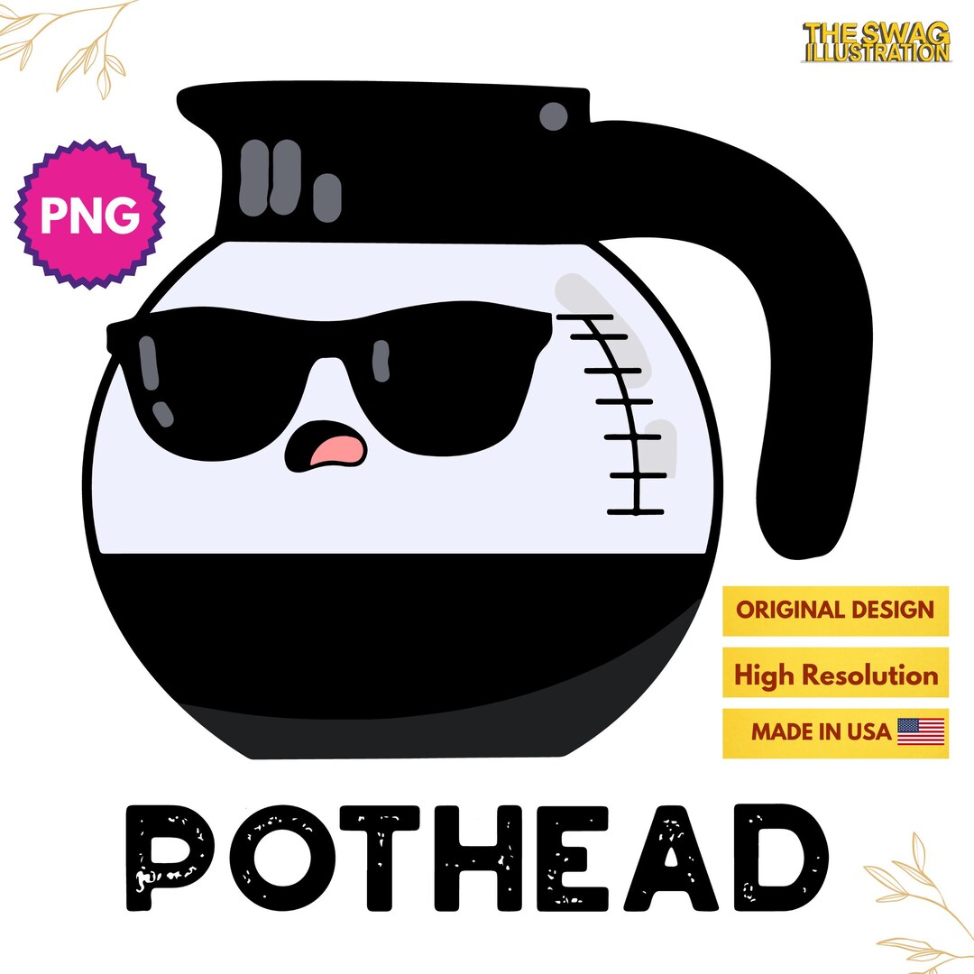 Funny Coffee Pun PNG, Cool Coffee Digital File, Coffee Addict High ...