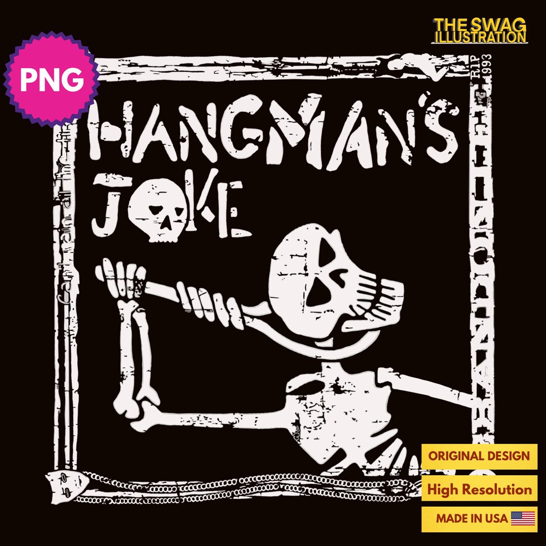 Hangman's Joke Tribute PNG, the Crow Movie Digital File, Brandon High ...