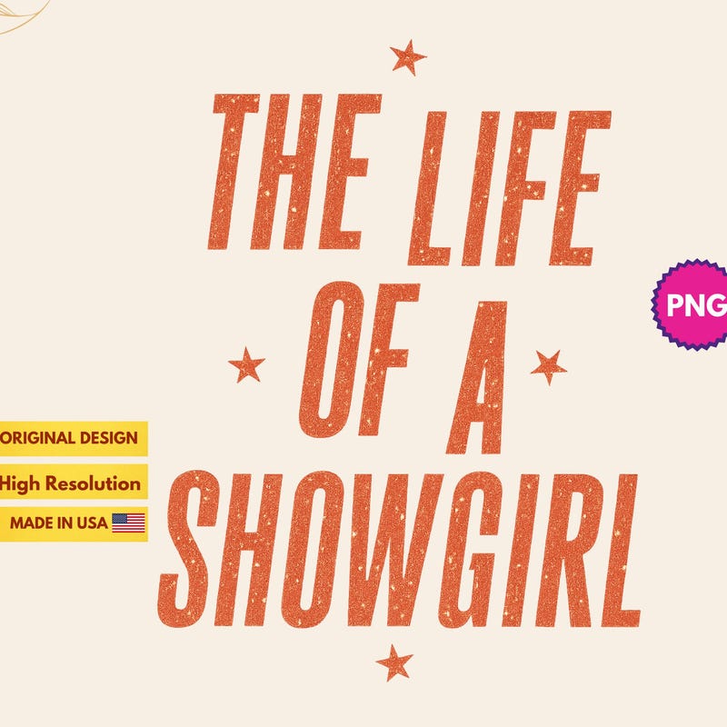 The Life of a Showgirl Wallpaper - Etsy