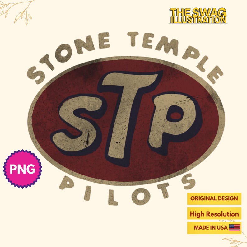 STP Stone Temple Pilots PNG, Grunge Distressed Look, Rock Band Metal ...