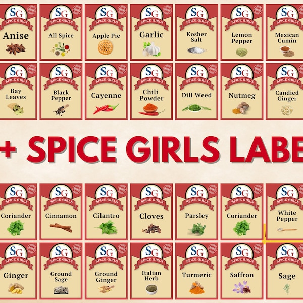 Printable Mccormick Spice Labels - Etsy