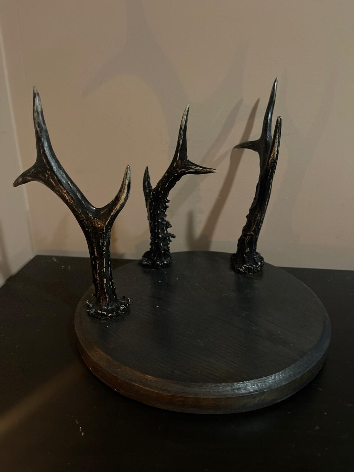 Rustic Antler Candle Holder - Unique Woodland-inspired Centerpiece for ...