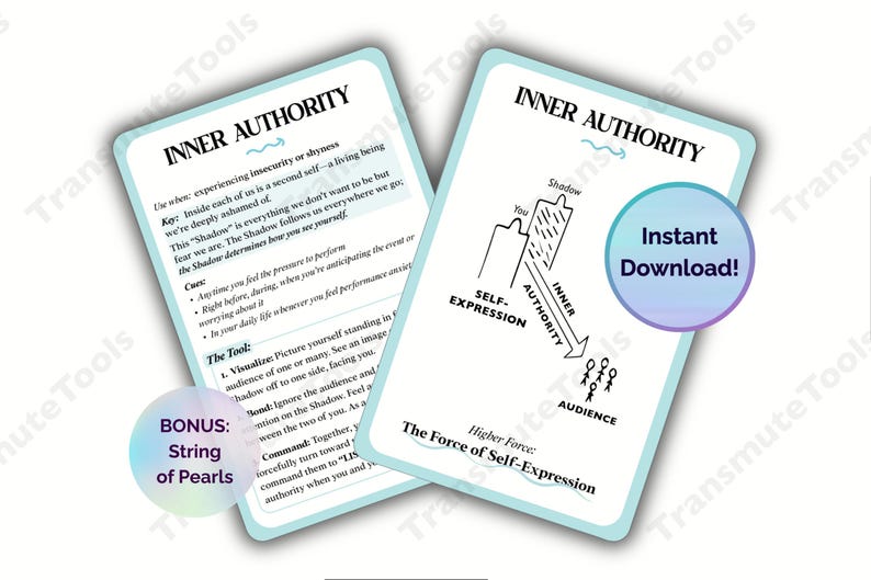 Phil Stutz's THE TOOLS - Printable Flash Cards (digital Download ...