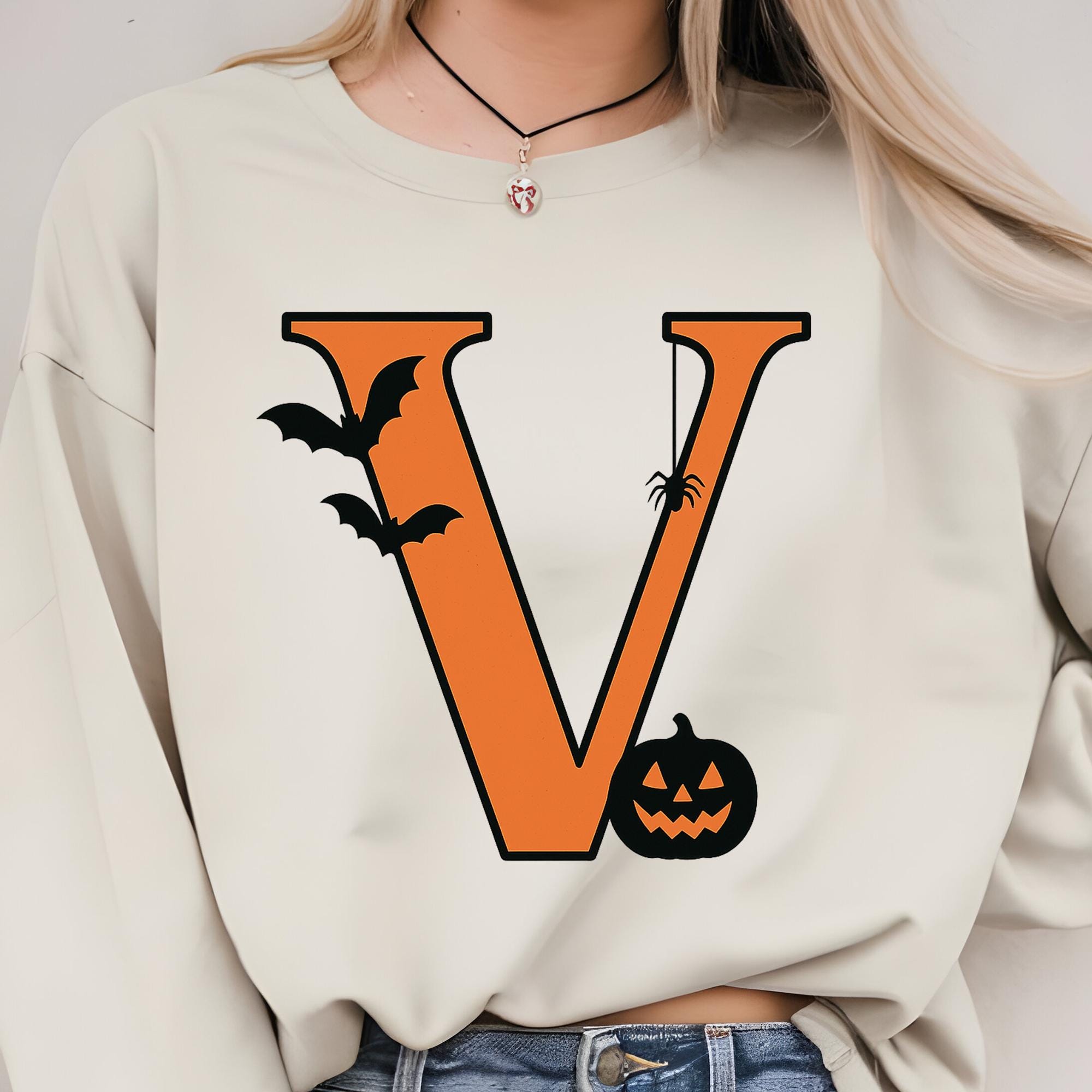 Halloween Alphabet PNG Bundle, Spooky Font Clipart (digital Download ...