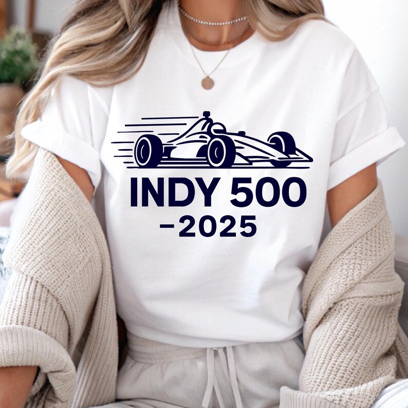 Indy 500 2025 Race Car PNG, Fast Speed Racing Graphic, Digital Download ...