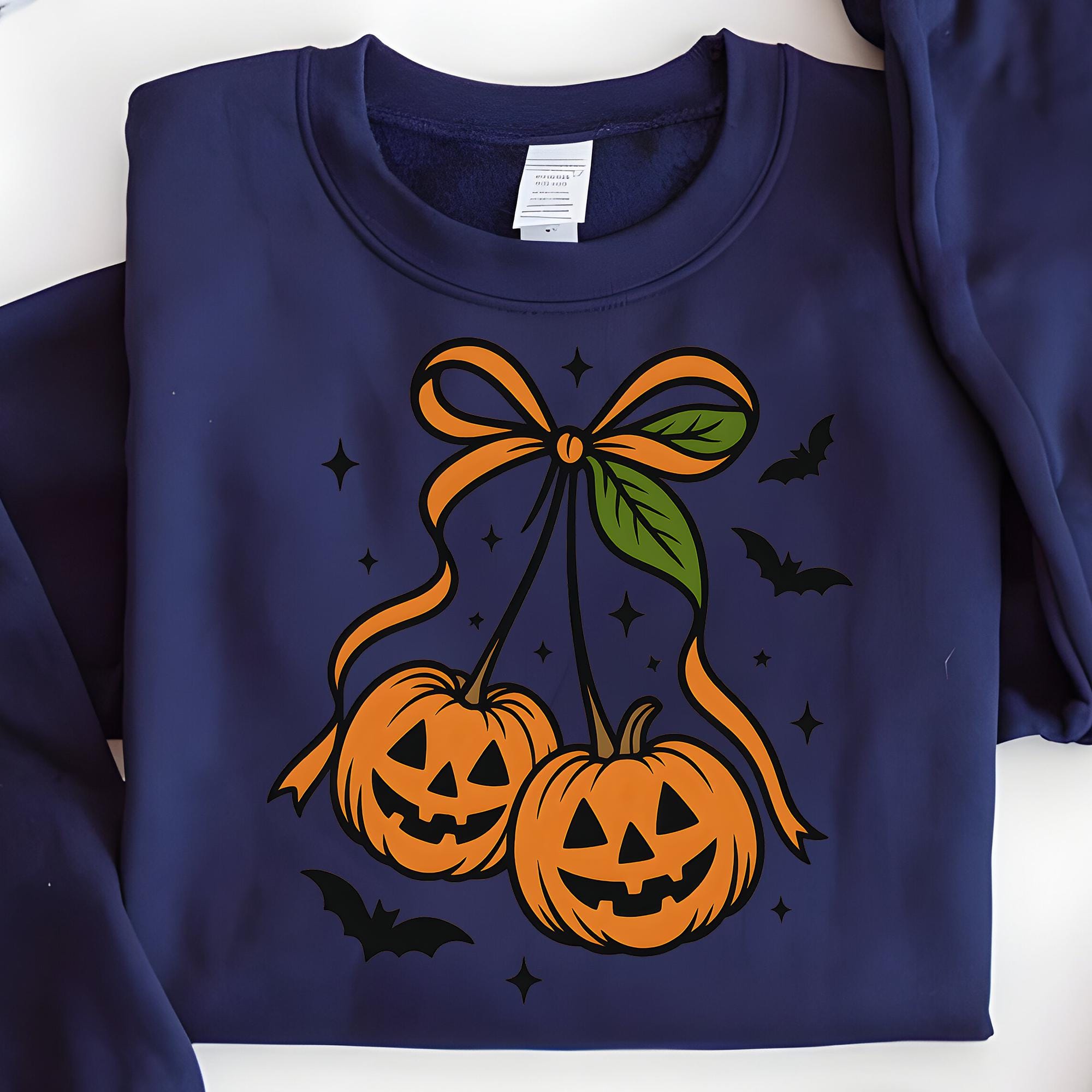 Halloween Pumpkin Cherries PNG, Jack O'lantern Bow Clipart (digital ...