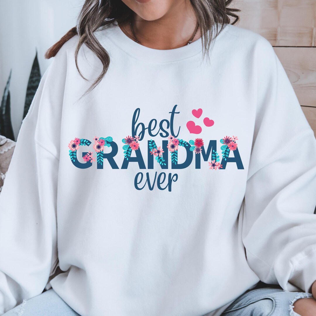 Grandma PNG, Nana Floral Png, Grandma Floral Png, Granny Design, Best ...