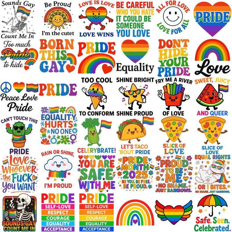 Lgbt Collage - Etsy
