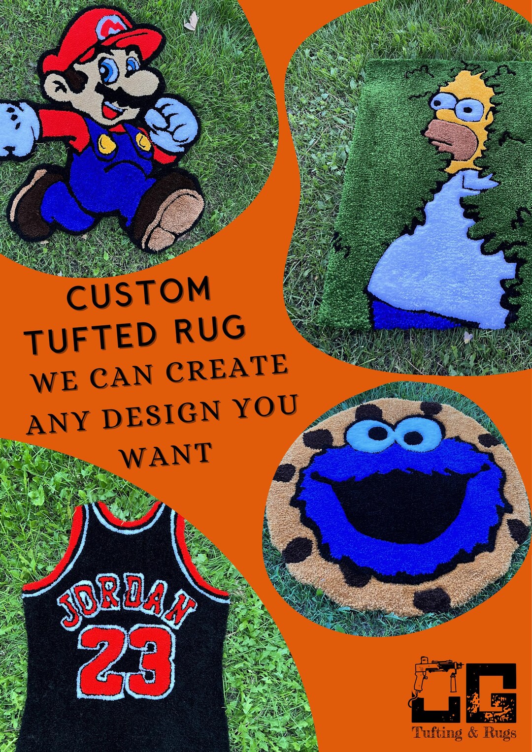Custom Tufted Rugs - Custom Tufting Rugs - Customizabled - Personalized ...