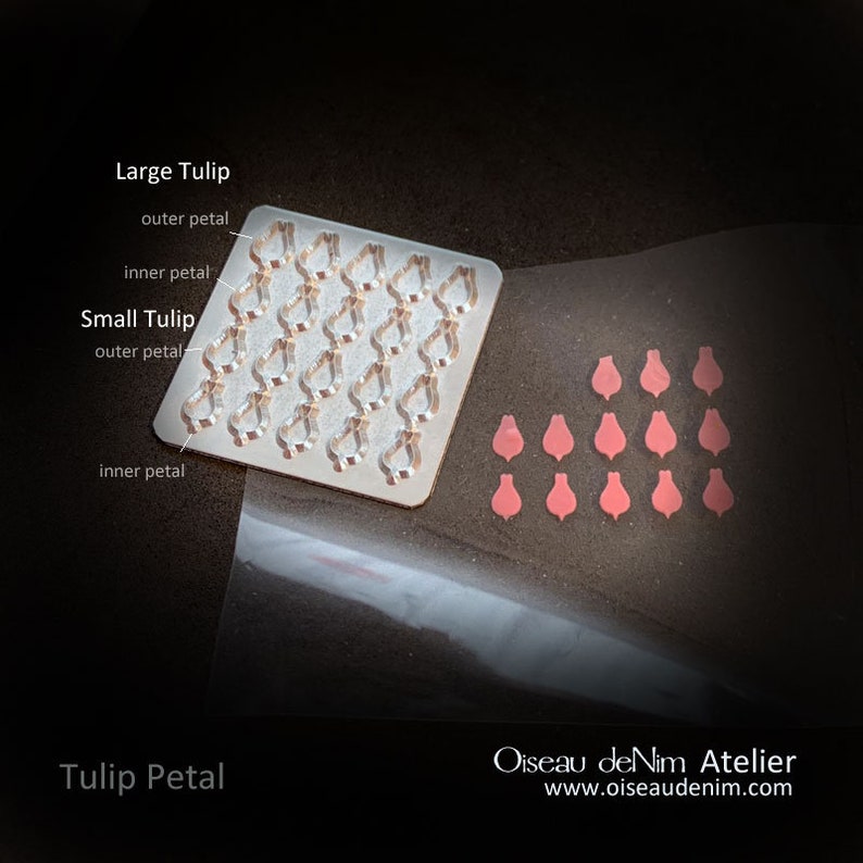Miniature Tulip Petal Cutter for Light Weight Clay air Dry - Etsy