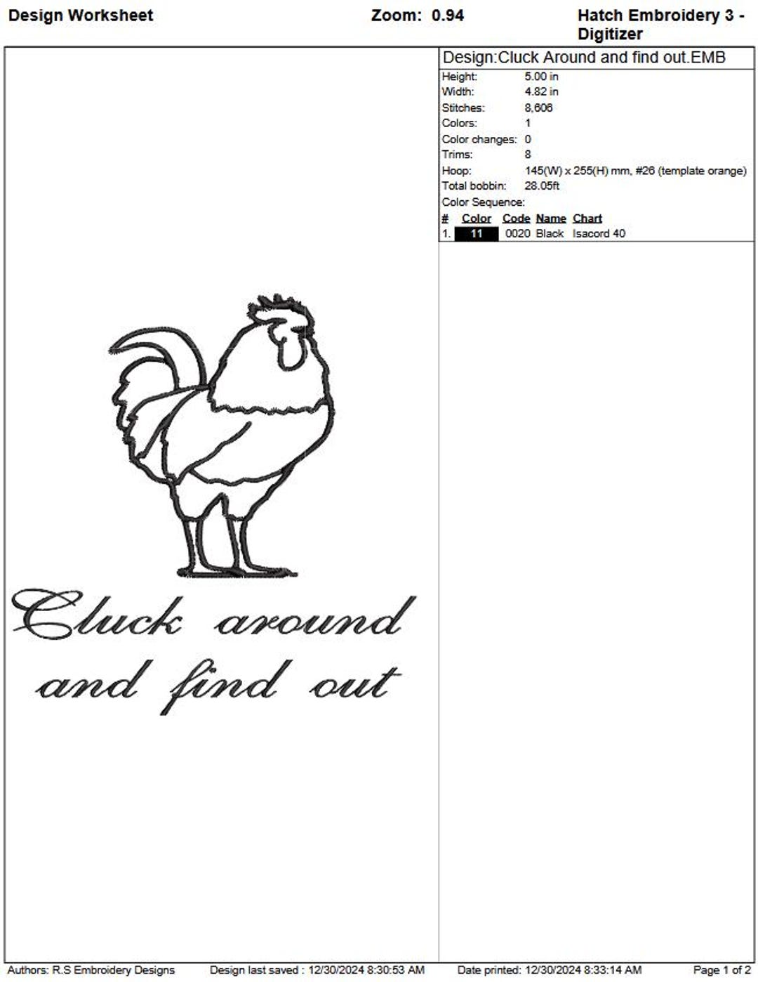 The Cluck Pack (8 Designs)- Funny Chicken Sayings - Etsy