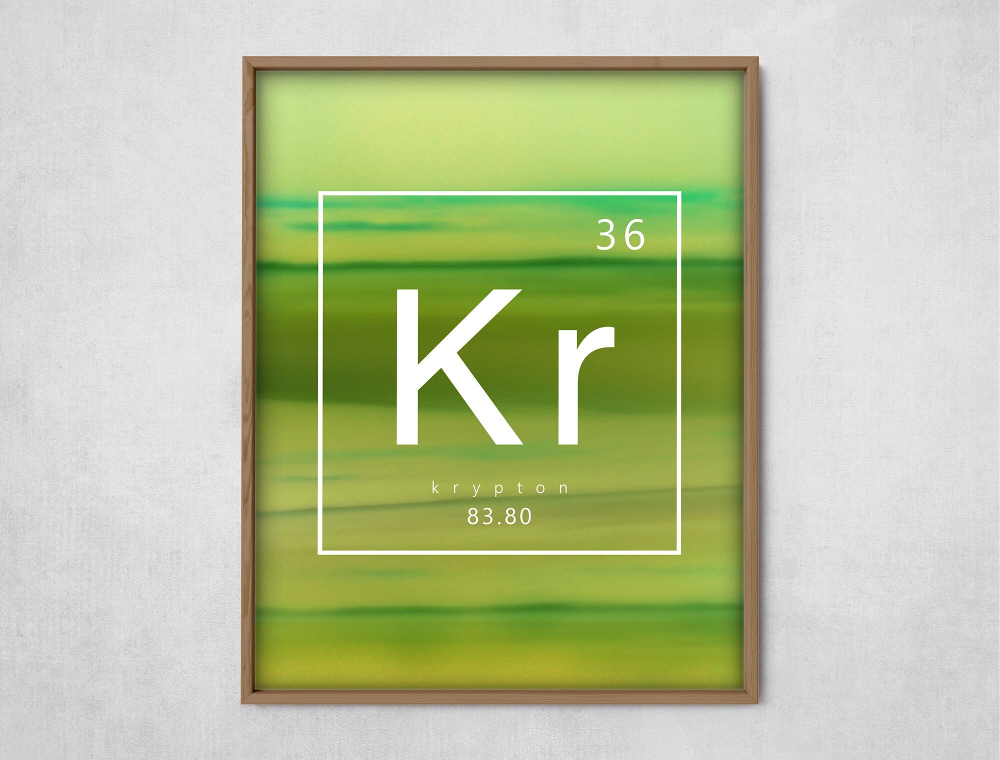 Krypton Periodic Table Square