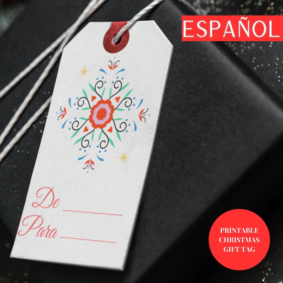 Feliz Navidad Tags, Etiquetas Para Imprimir, Printable Christmas Tags ...