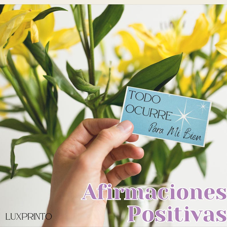Spanish Affirmation Cards Download, Afirmaciones Positivas Para ...