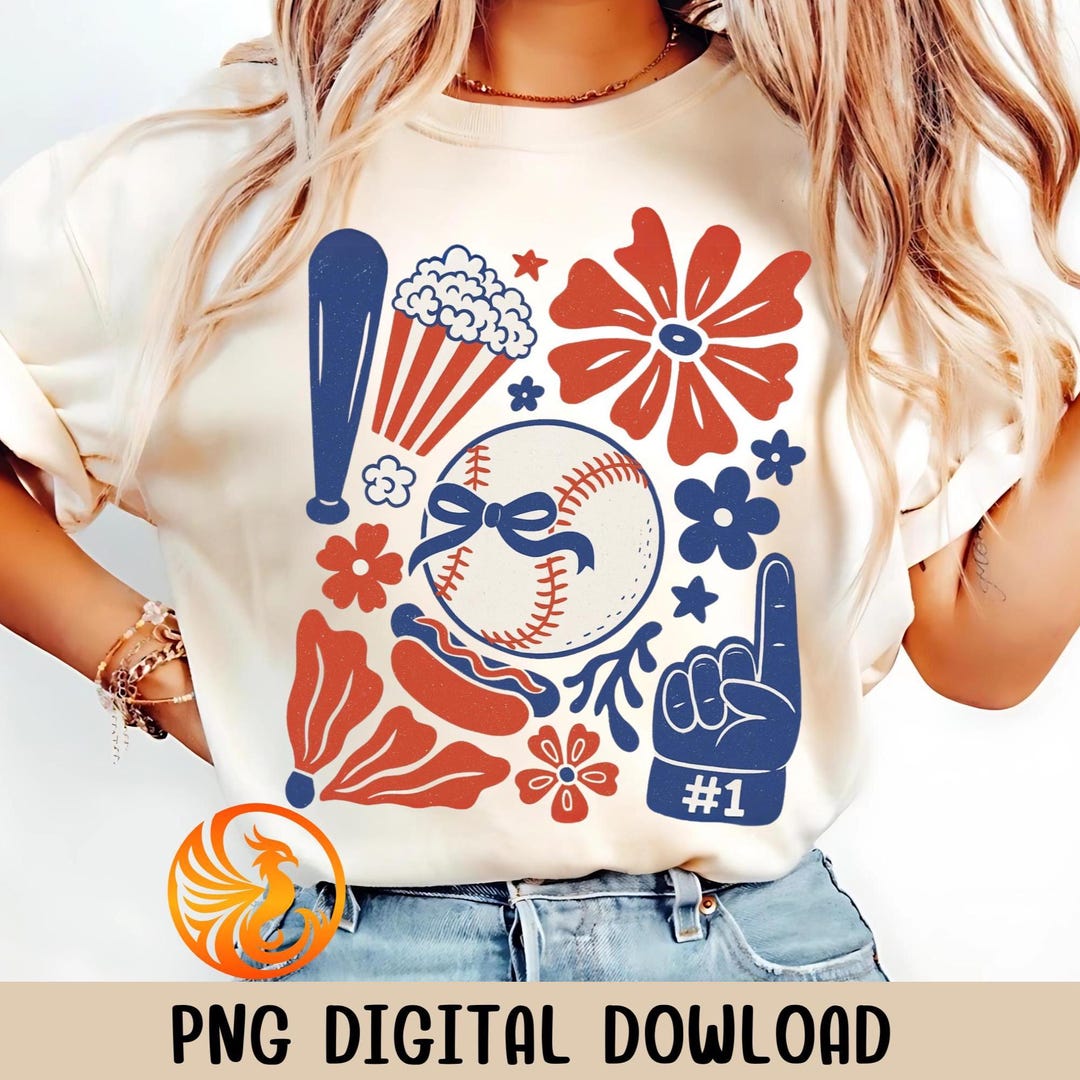 Baseball Game Day Boho Png, Game Day Baseball Png, Baseball Bow Png ...