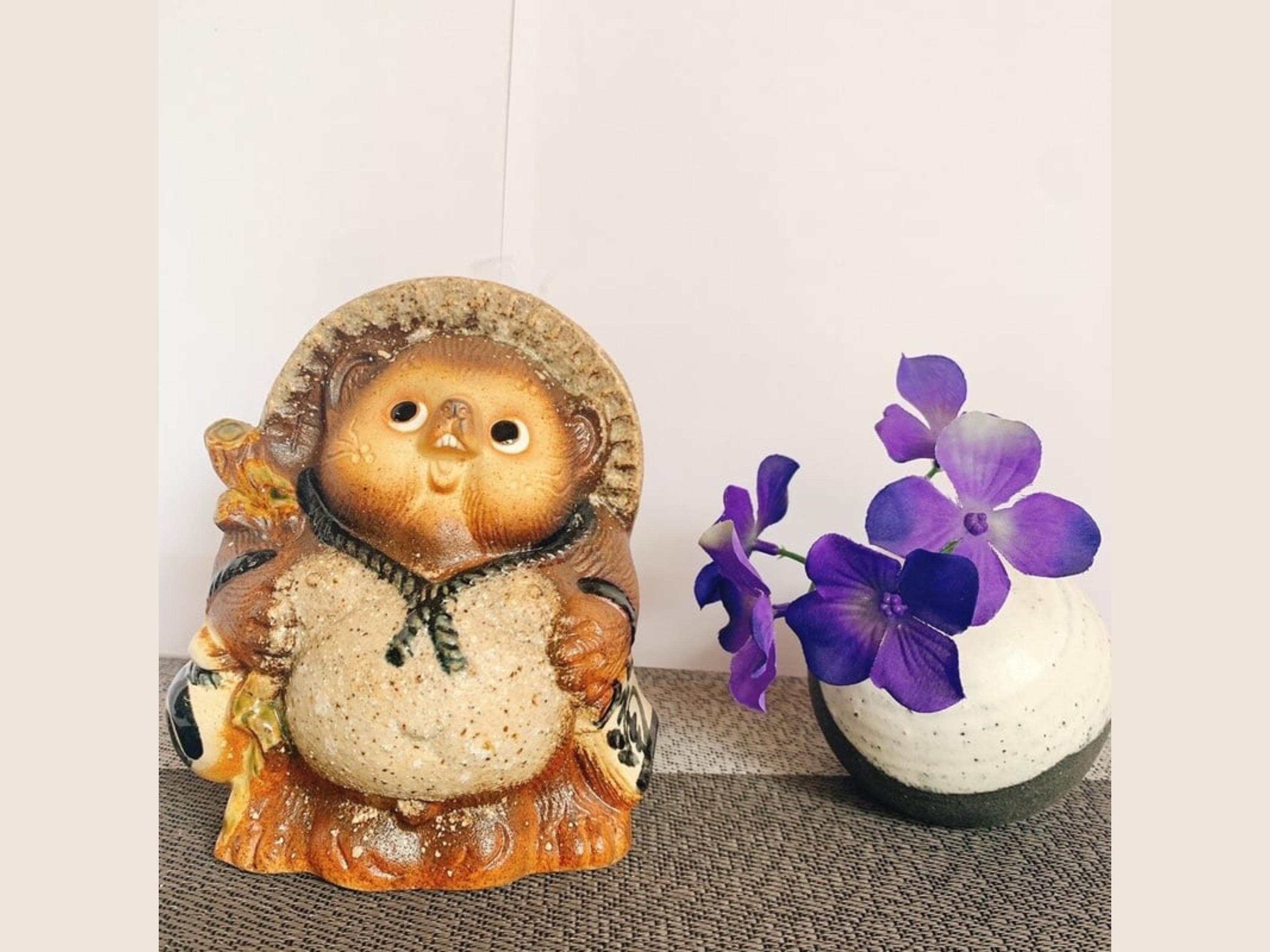 Shigaraki Tanuki – Traditional Japanese Lucky Charm for Prosperity ...