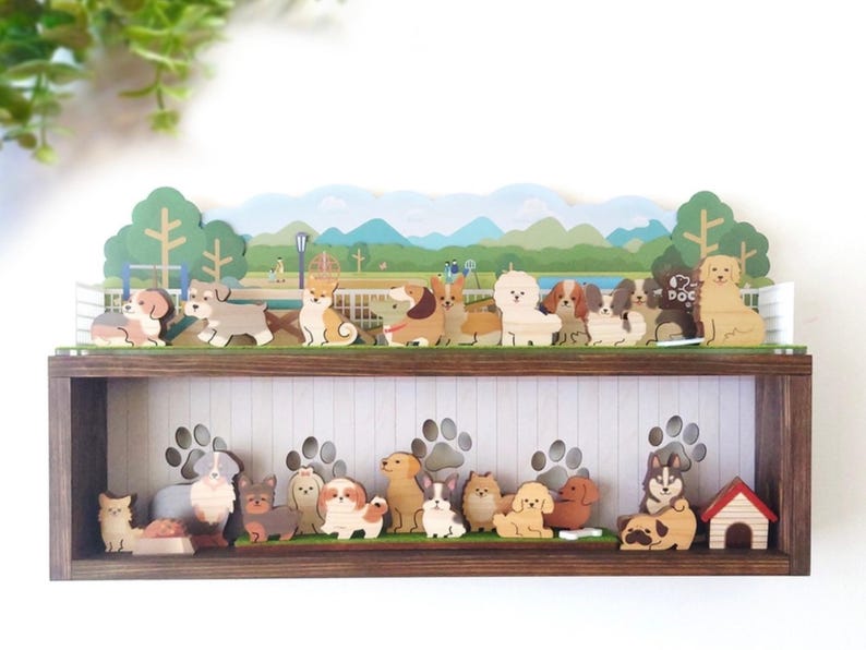 Personalized Wooden Dog Stacking Game – Inutsumu | Fun Balancing Toy ...