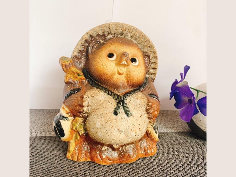 Shigaraki Tanuki – Traditional Japanese Lucky Charm for Prosperity ...