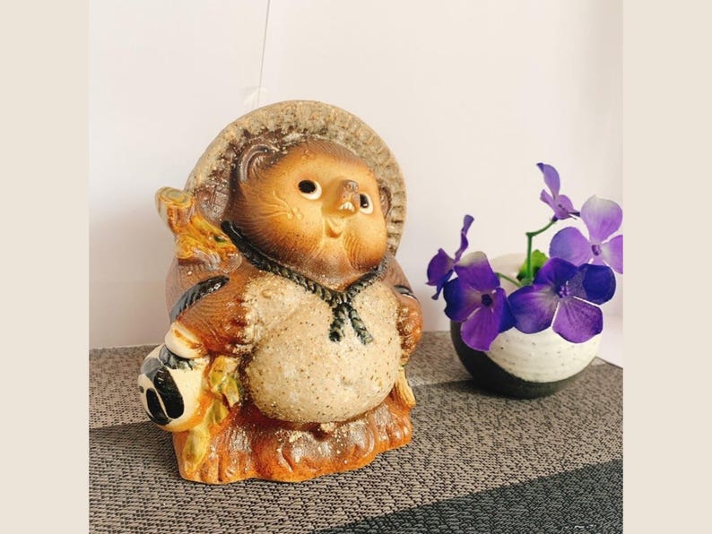 Shigaraki Tanuki – Traditional Japanese Lucky Charm for Prosperity ...