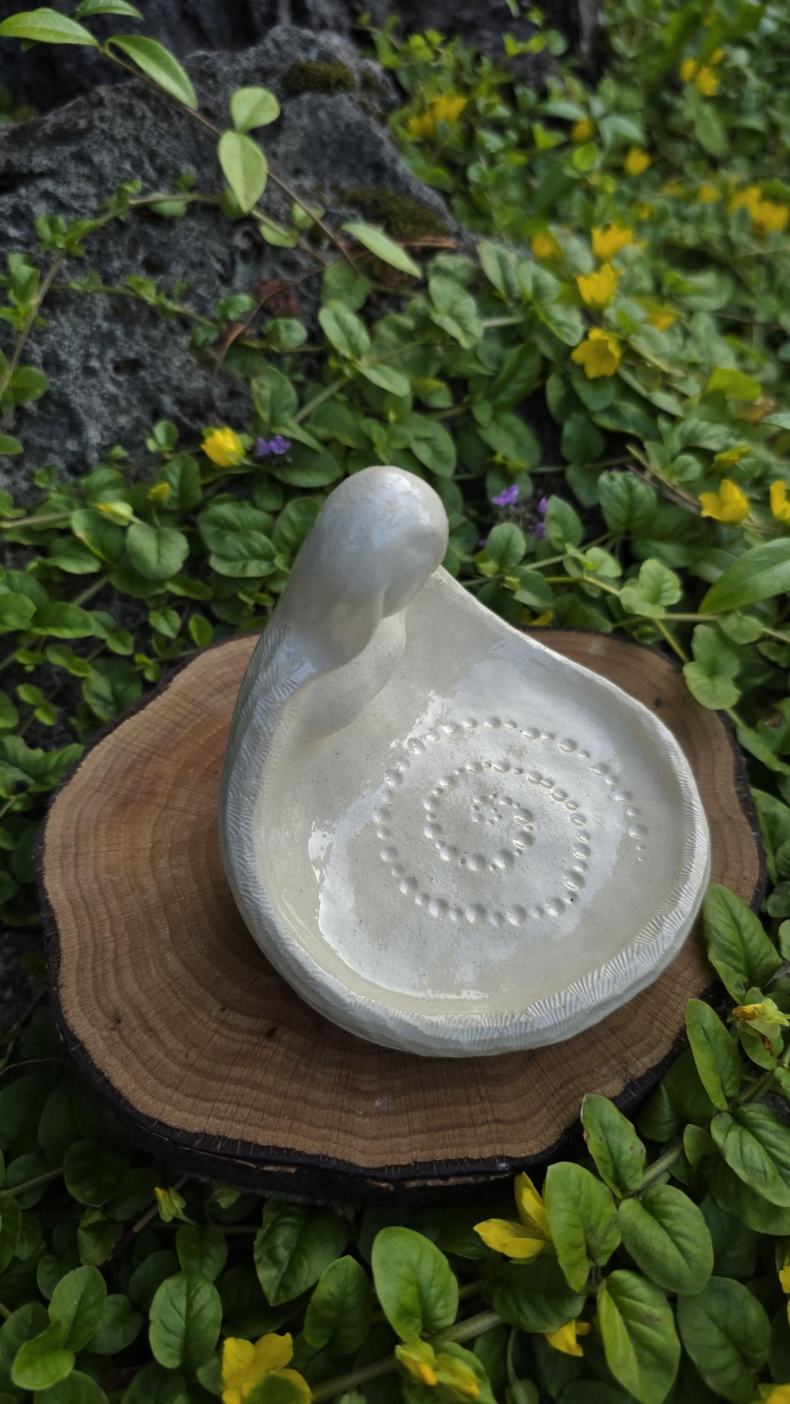 Handmade Ceramic Female Figurine – Altar Decor for Candles & Sacred ...