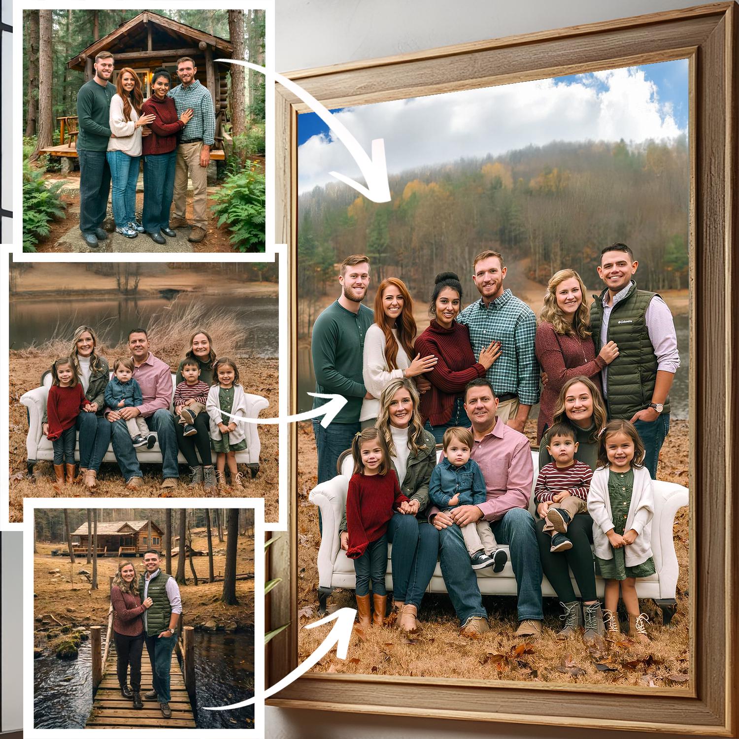 Add Person to Photo, Realistic Merge of Different Photos, Combine ...