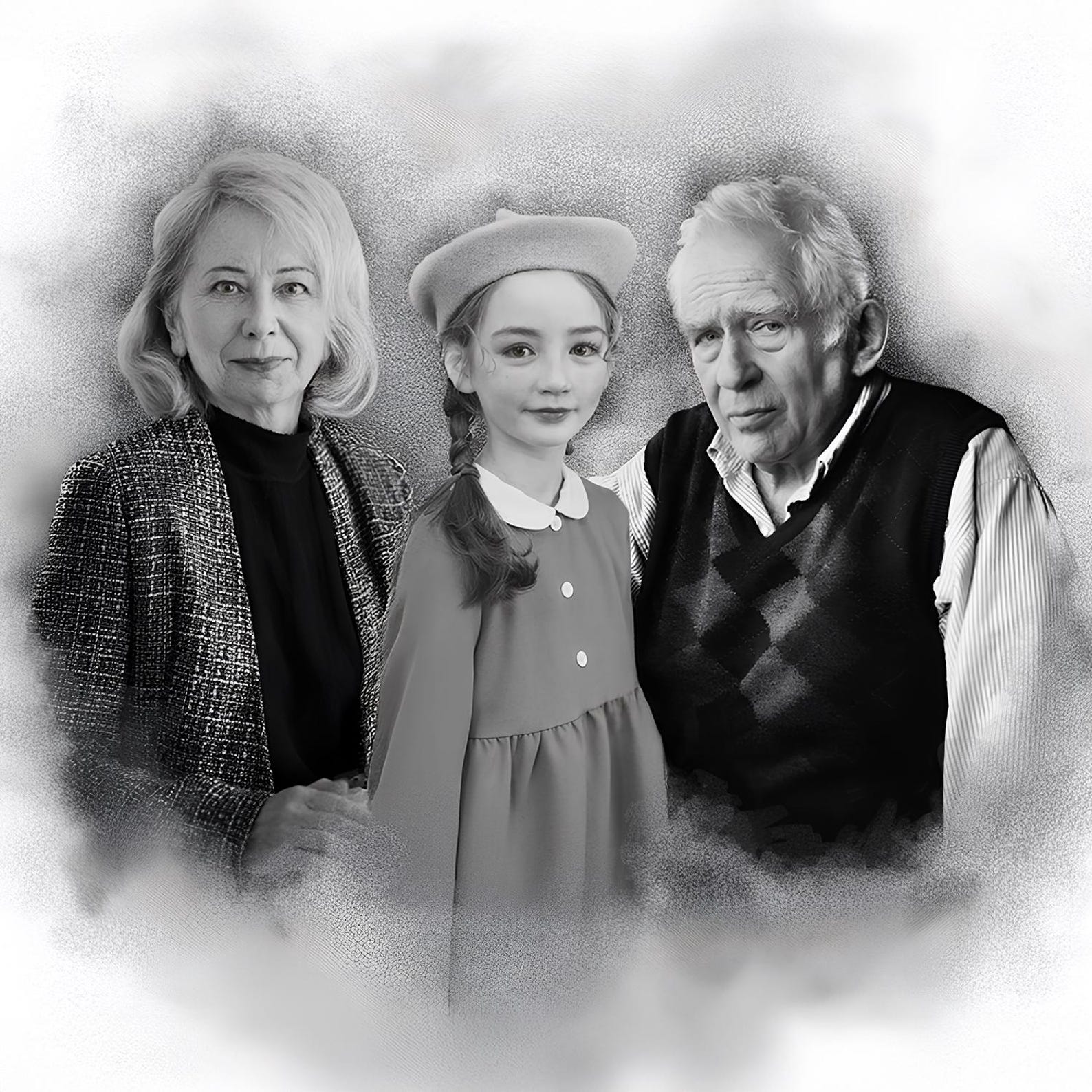 Add Loved One to Photo - Memorial Portrait for Deceased Father Mom ...