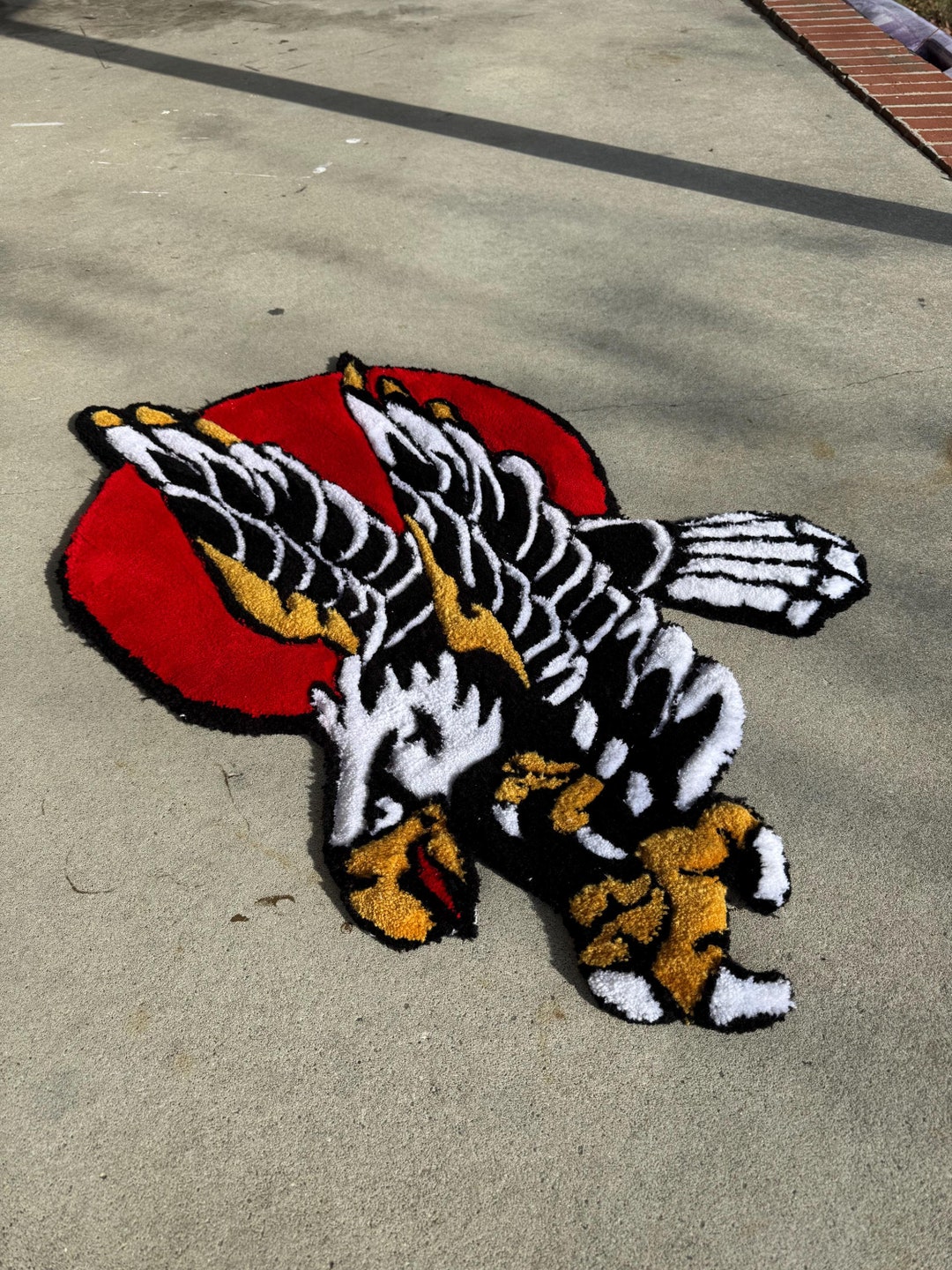 Eagle Rug Custom Tufted American Traditional Eagle Rug - Etsy