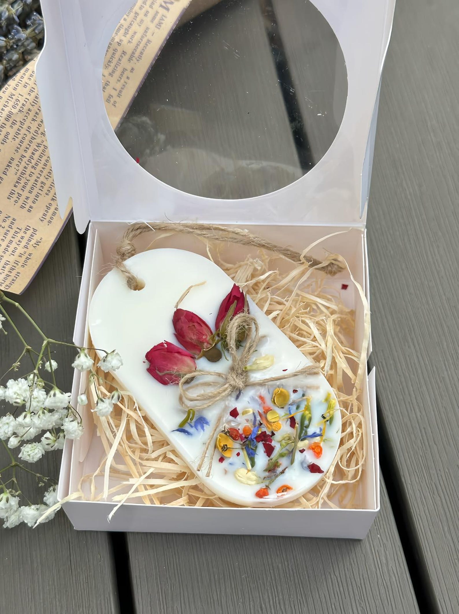 Handcrafted Aroma Wax Sachet – Elegant Scented Decor for Closets ...