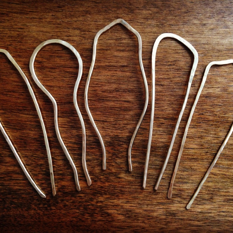Forged Hair Stick Etsy