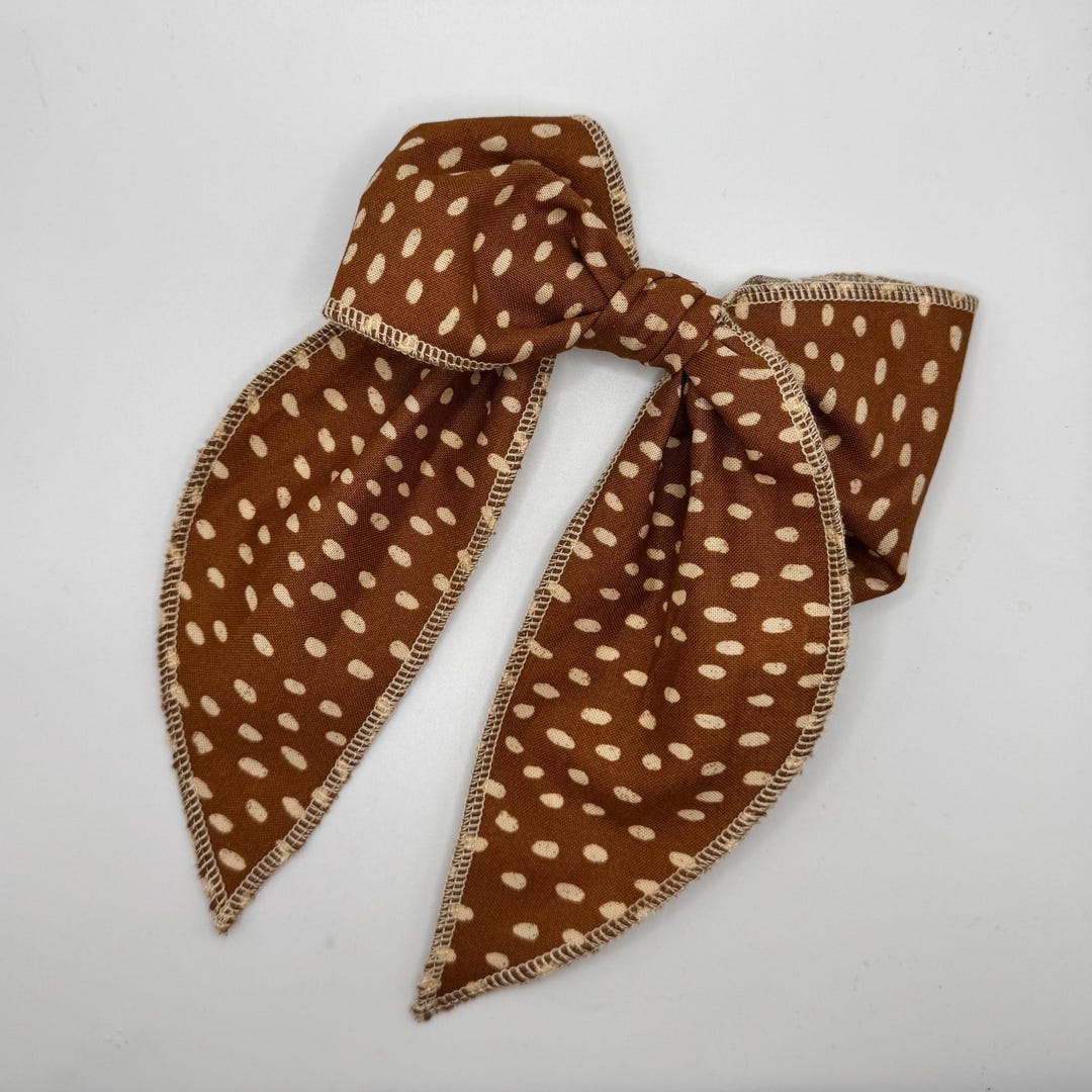 Brown Fawn Bow Strip-fable Bow, Wholesale Bow Strip, Hand Tied Bow ...