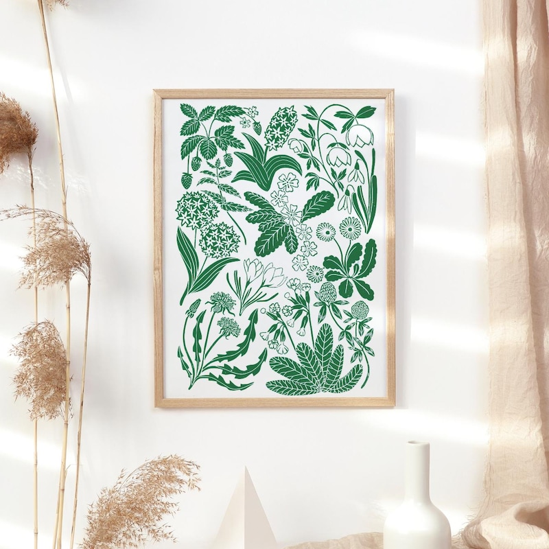 Linoldruck - Etsy.de