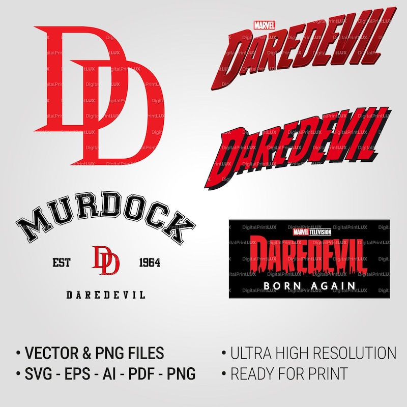 Daredevil Logo - Etsy