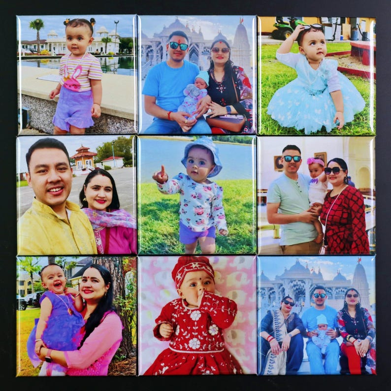 Photo Magnets | Personalized Fridge Magnets | Custom Picture Magnets ...