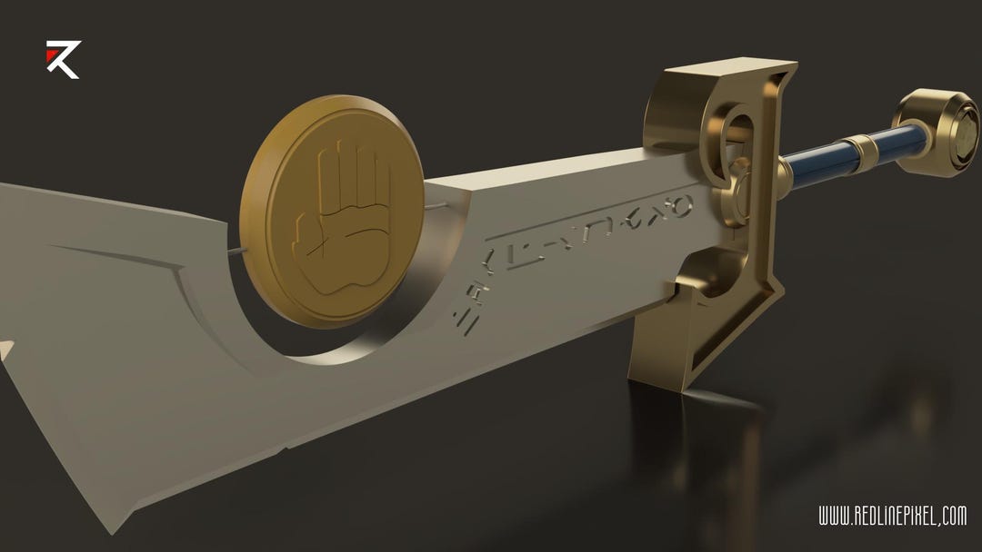 3D Model - Ashbringer Sword Replica World of Warcraft Cosplay WOW ...