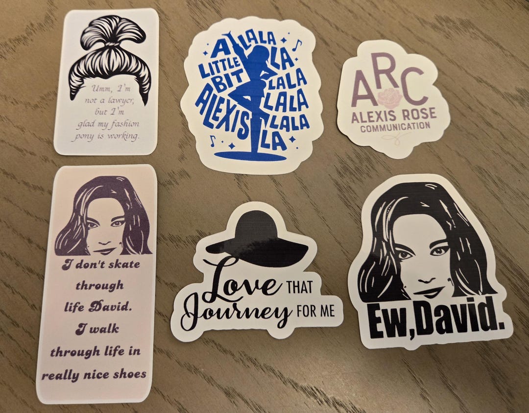 Alexis Rose Sticker Pack - Etsy