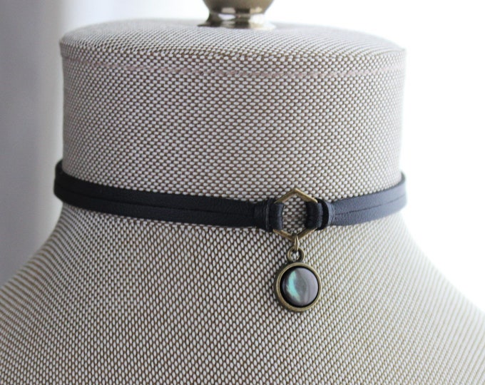 Link Choker, Paperclip Chain, Gold Necklace, Gold Filled Necklace, Gold ...