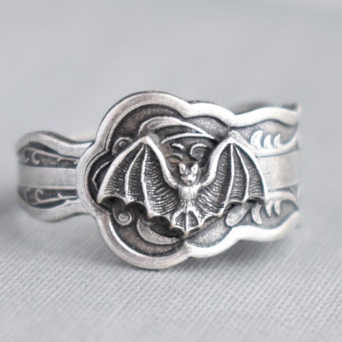 Cross Spoon Ring. Dainty Ring | Etsy