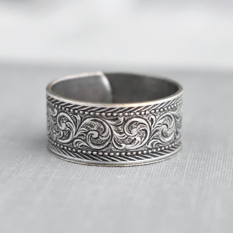 Scroll Rings - Etsy