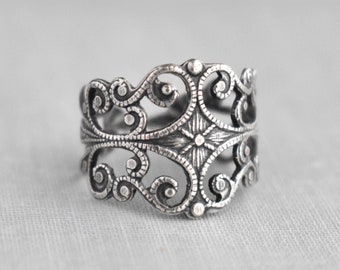 Silver filigree | Etsy