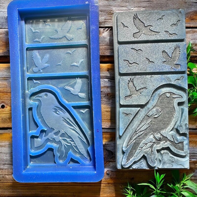 Crow Mold - Etsy